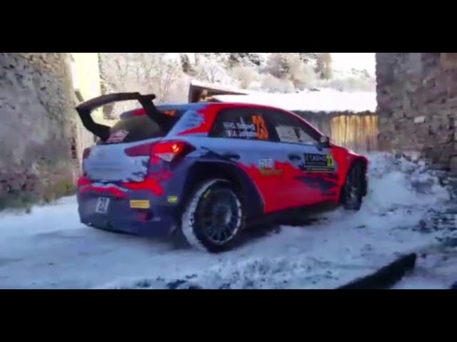 VIDEO: Bliskie spotkanie Solberga z murem! » rallypl.com - rajdy i wyścigi samochodowe