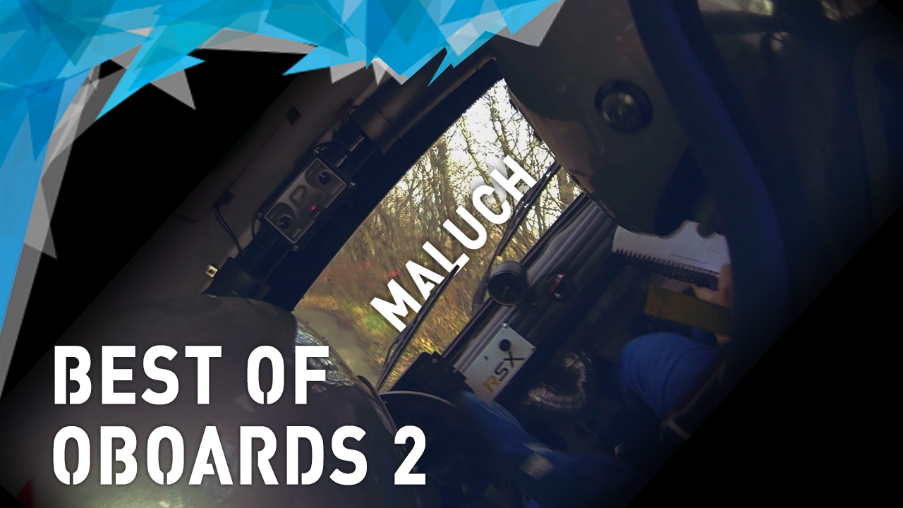 VIDEO: BEST of ONBOARDS MALUCH - KRIS-BUD Rally Team » rallypl.com