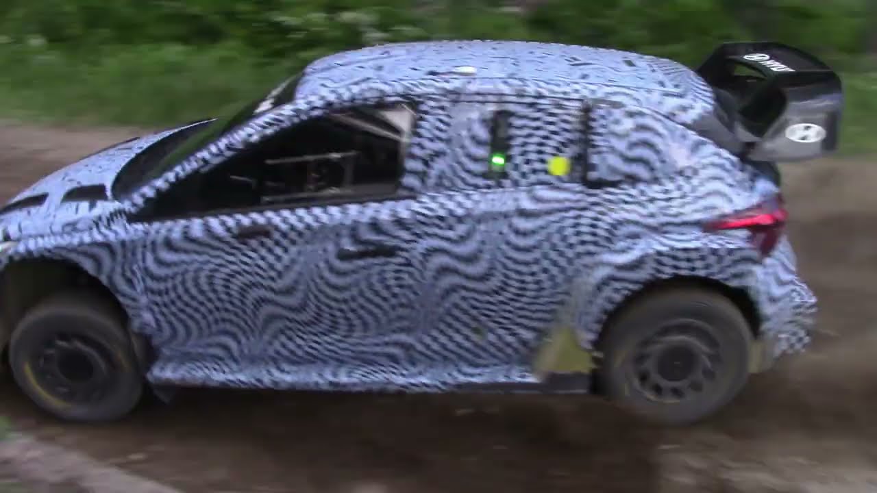 VIDEO: Ott Tänak hybrid Hyundai Rally1 first visit in Finland » rallypl.com